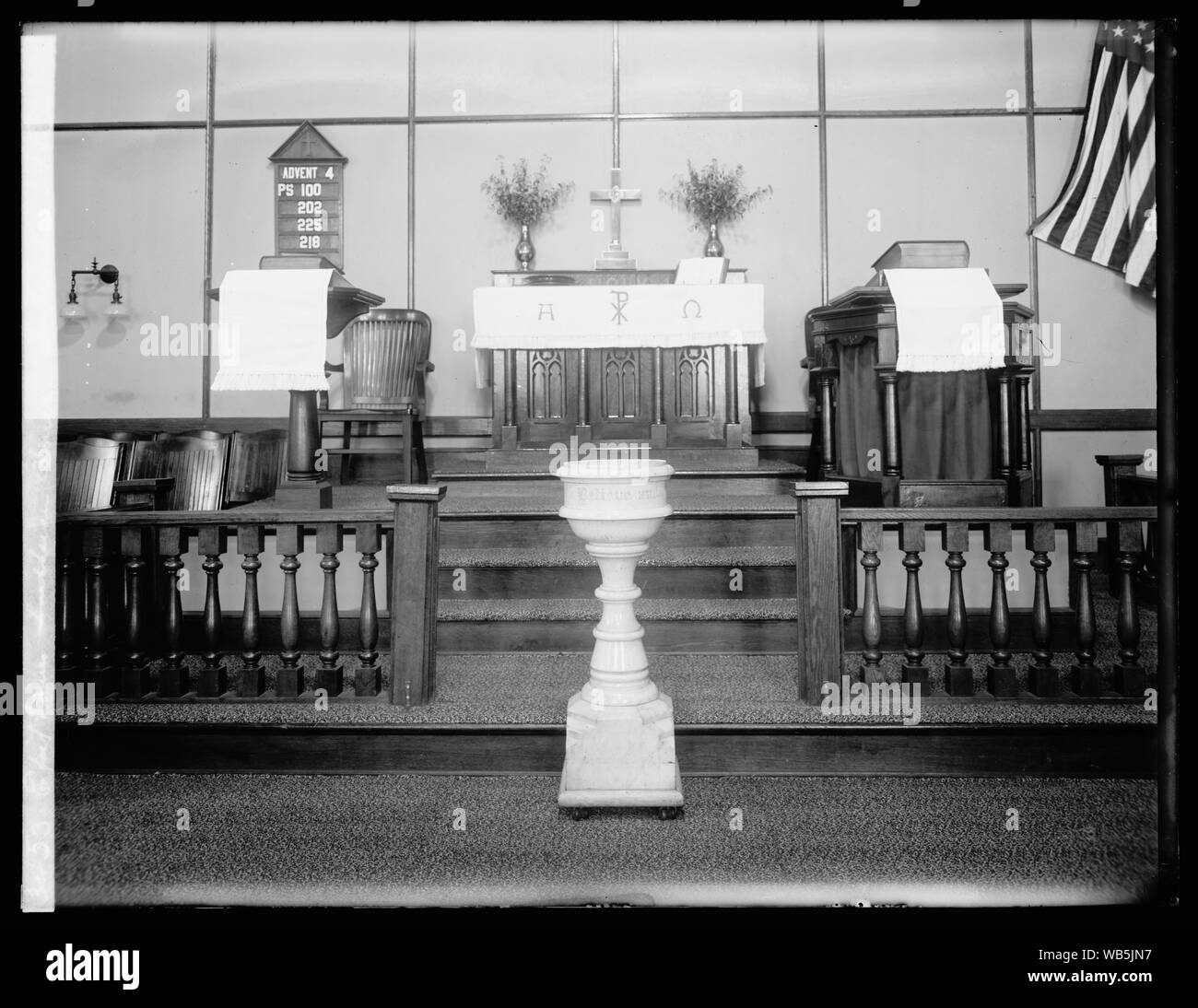 Lutheran church interior hi-res stock photography and images - Alamy