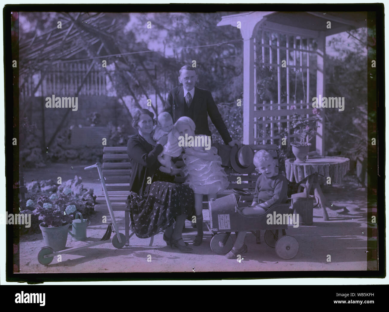 Eric and Edith Matson with their children, (left to right) Margaret ...