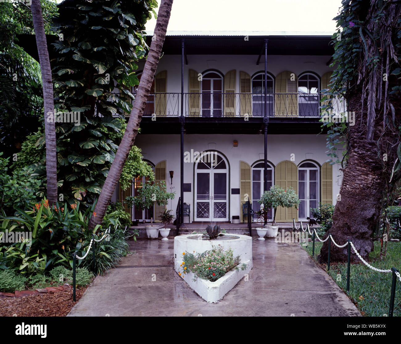 Ernest Hemingway's home in Key West, Florida Stock Photo - Alamy