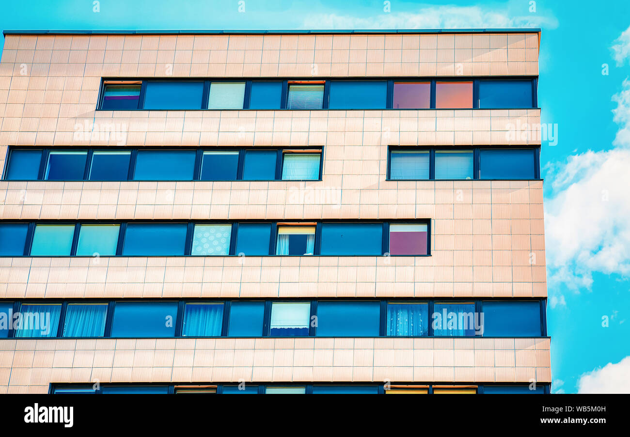 EU Windows as the details of the modern residential building ...