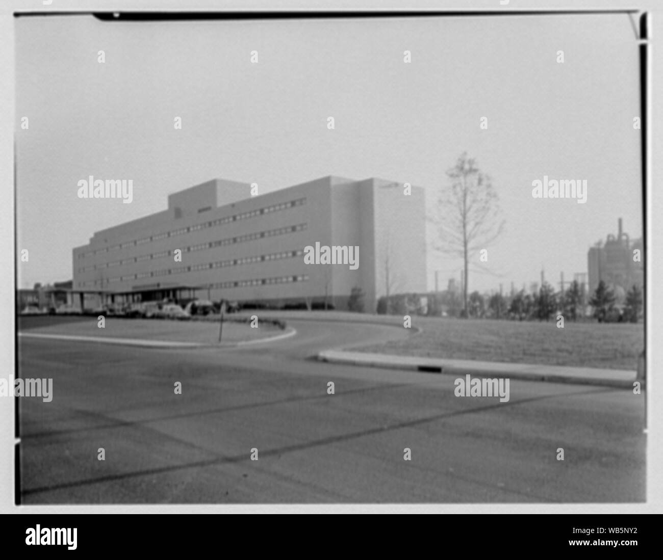 Esso Building, Elizabeth, New Jersey. Abstract/medium: Gottscho ...