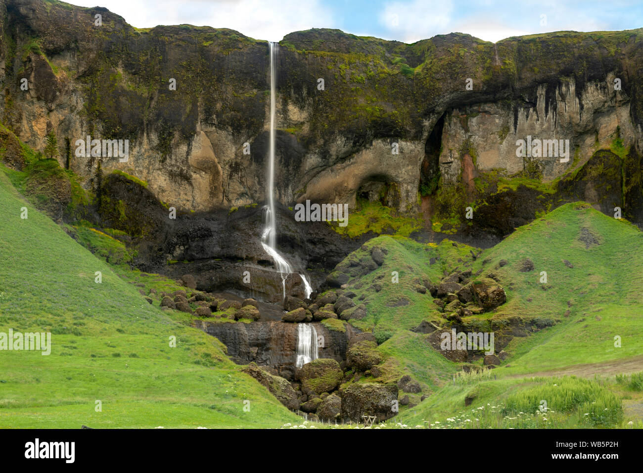 Kirkjubæjarklaustur waterfall hi-res stock photography and images - Alamy