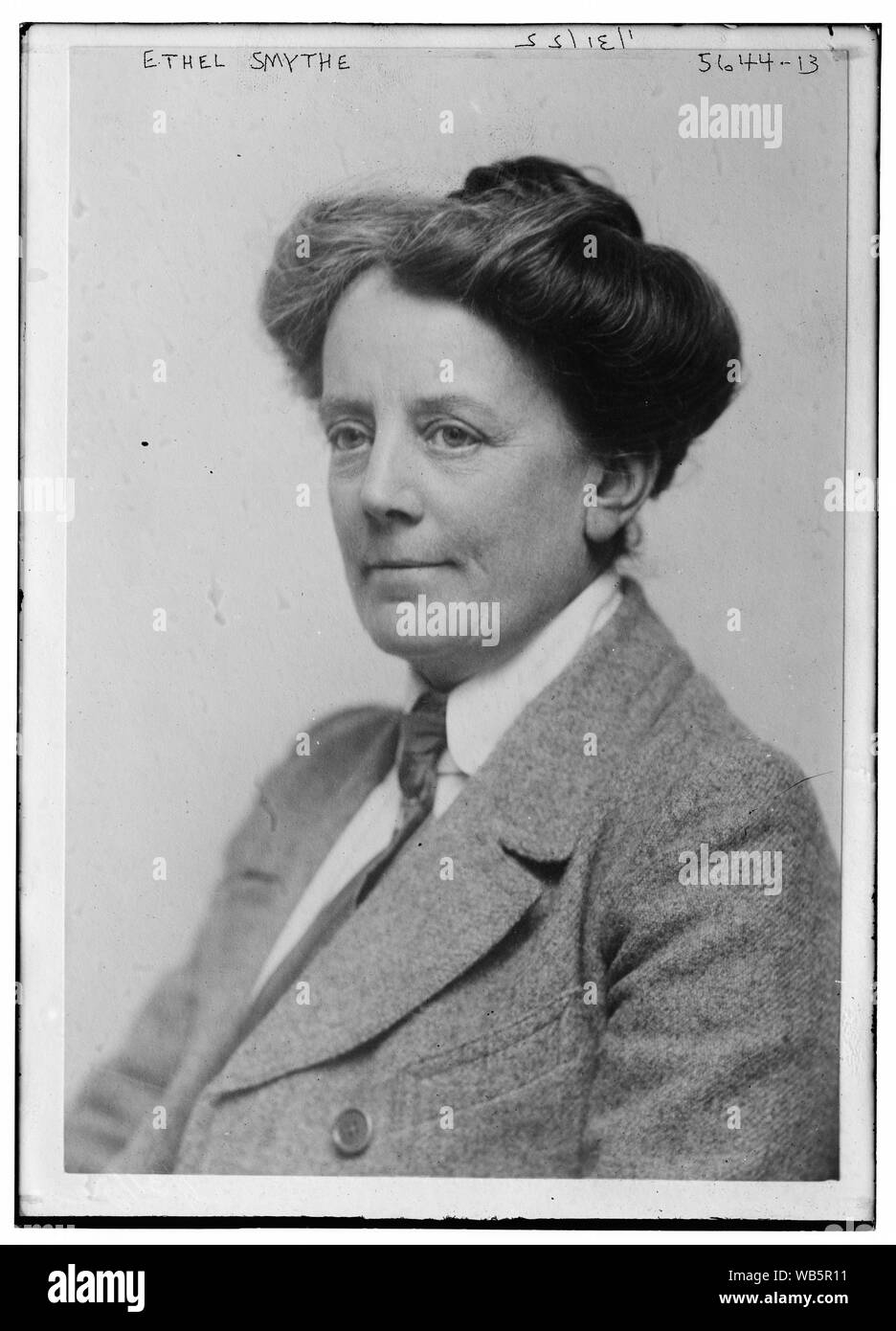 English composer and suffragette Ethel Smyth (1858-1944 Stock Photo - Alamy