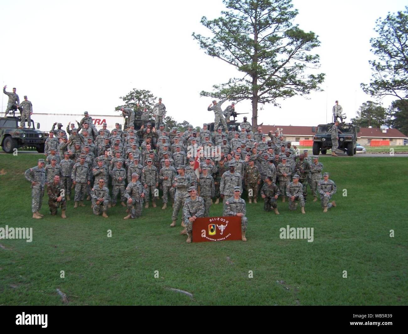 E Troop, 153rd Cavalry, 2006 Stock Photo - Alamy