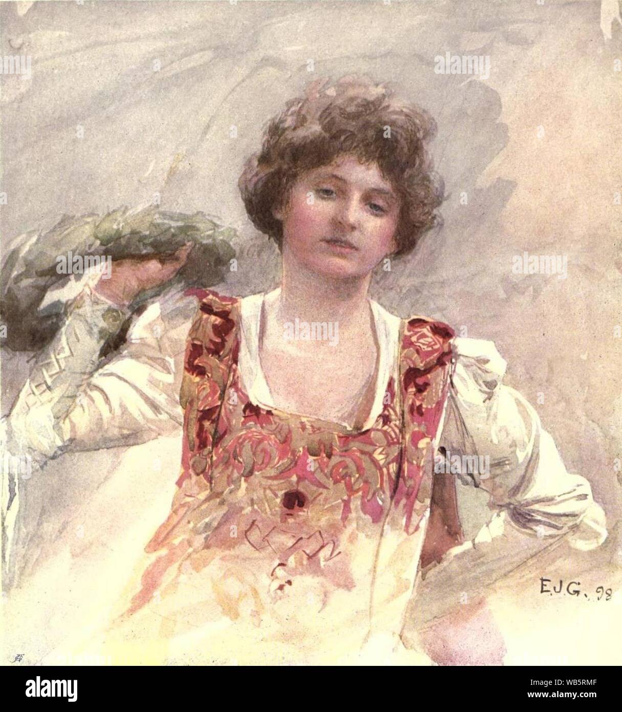 E. J. Gregory - The Birthday Stock Photo - Alamy