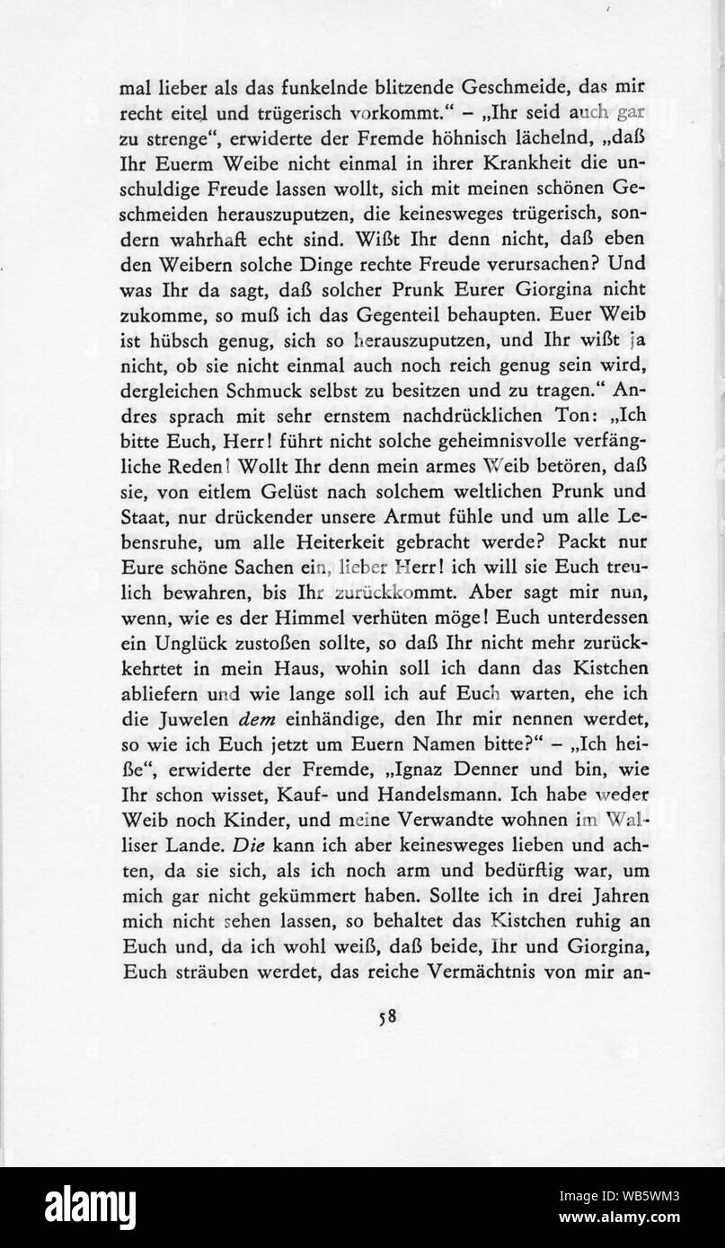 E.T.A. Hoffmann - Denner 058 Stock Photo - Alamy