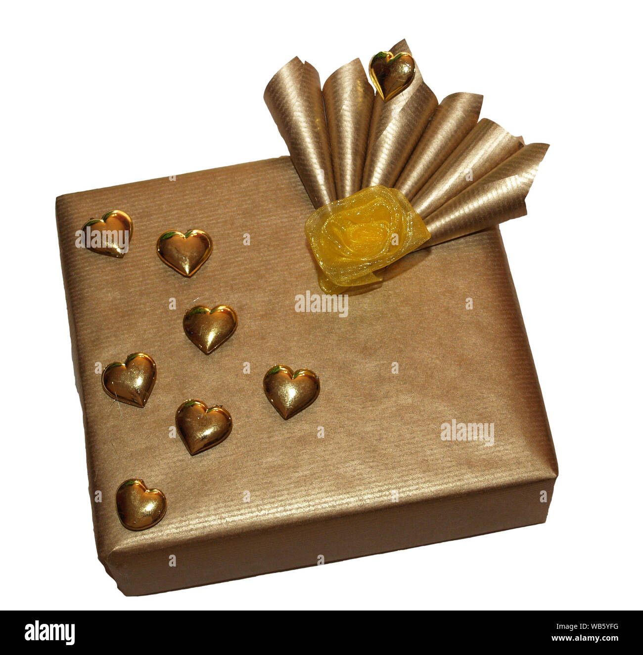 Very luxury wrapping gift Stock Photo - Alamy