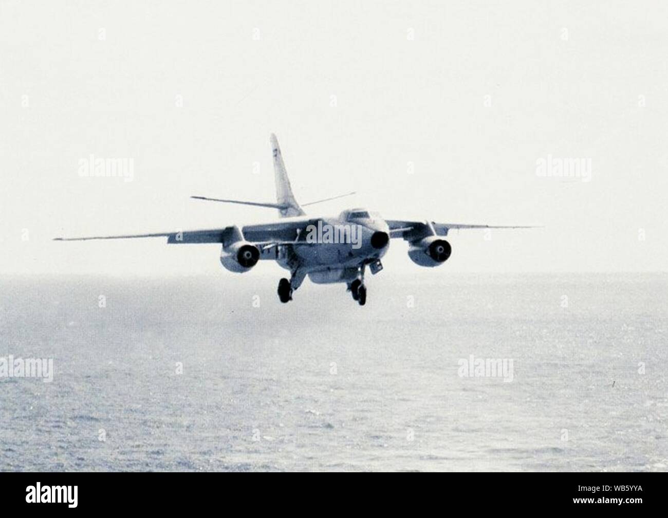 EA-3B Skywarrior of VQ-1 in flight c1978 Stock Photo - Alamy