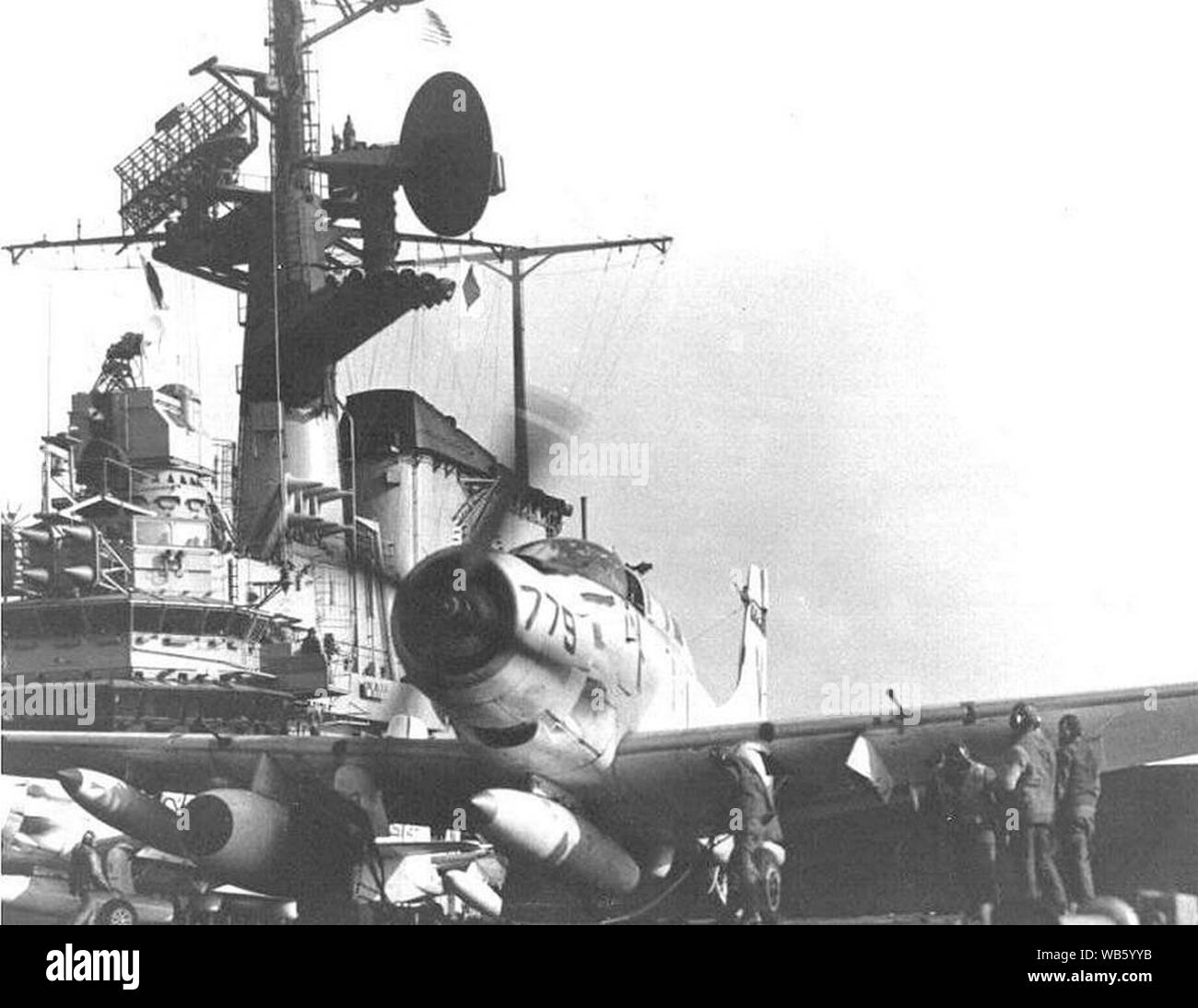 EA-1F VAW-13 CVA-43 Stock Photo - Alamy