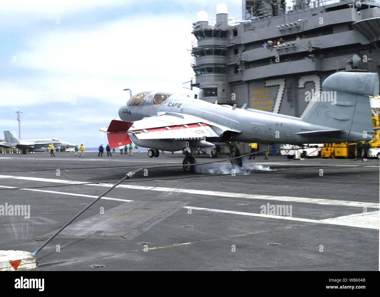 EA-6B Prowler ICAP III testing by VX-9 Stock Photo - Alamy