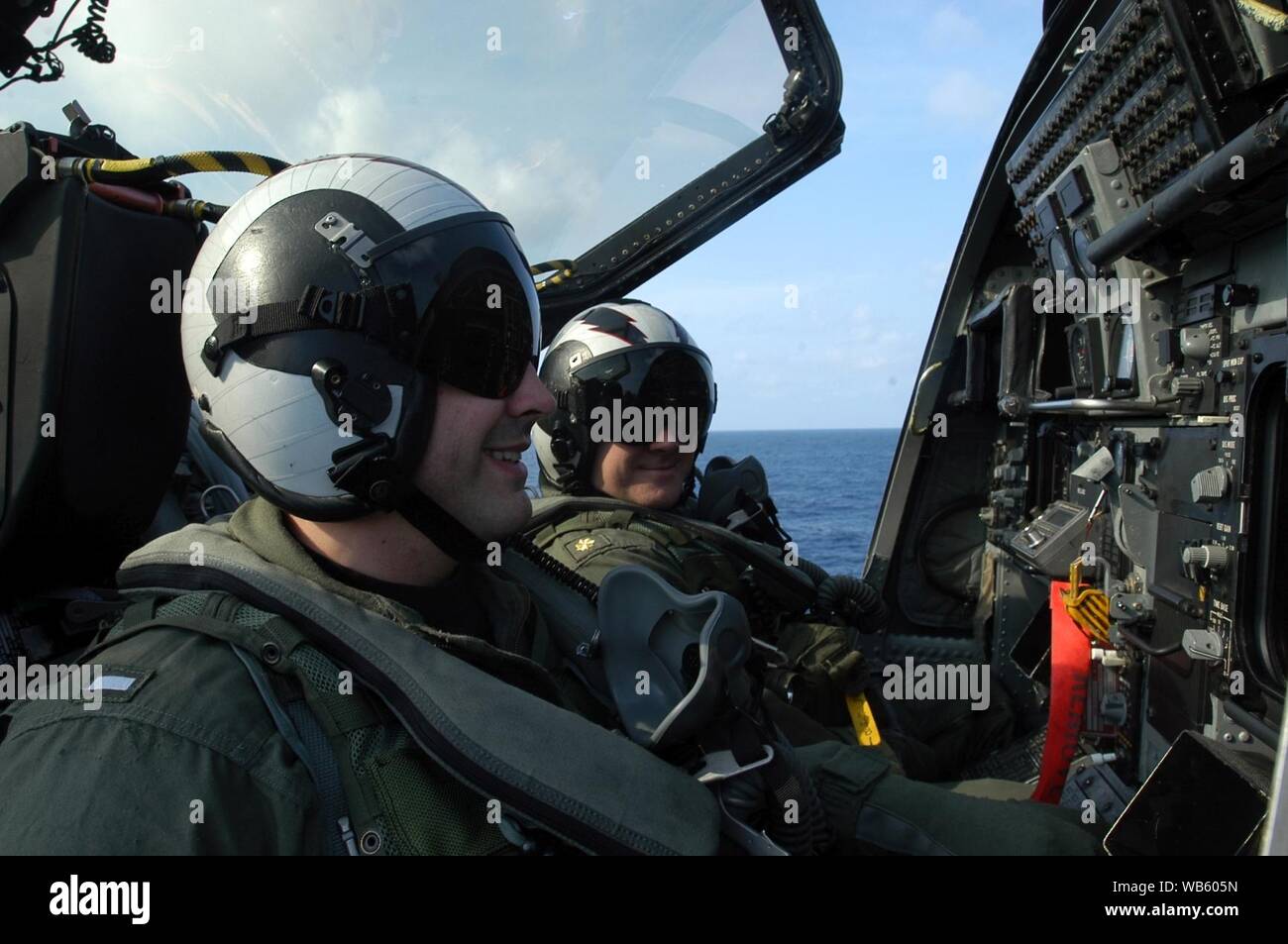 EA-6B Prowler rear cockpit Stock Photo - Alamy