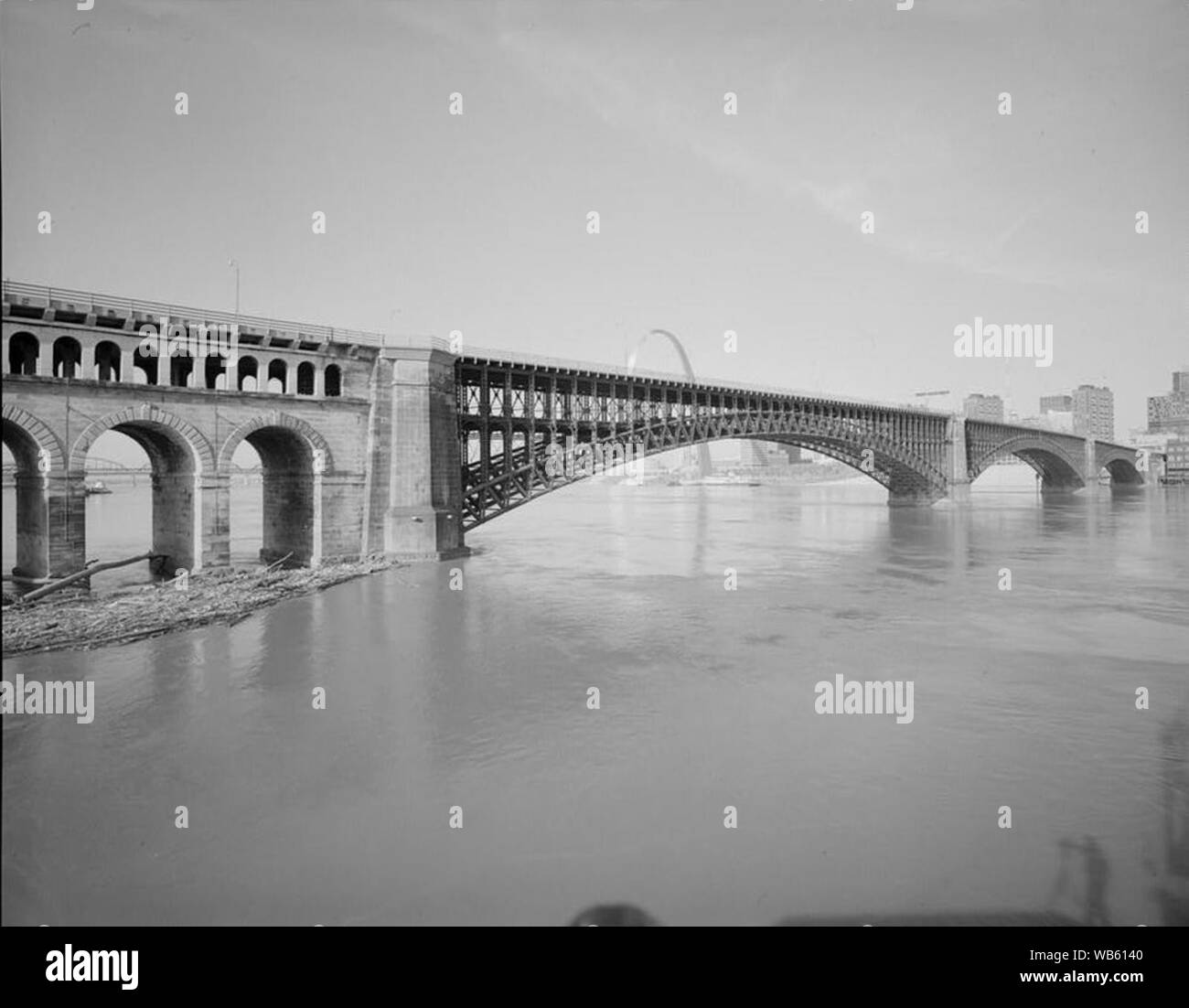 Eads bridge st louis missouri Black and White Stock Photos & Images - Alamy