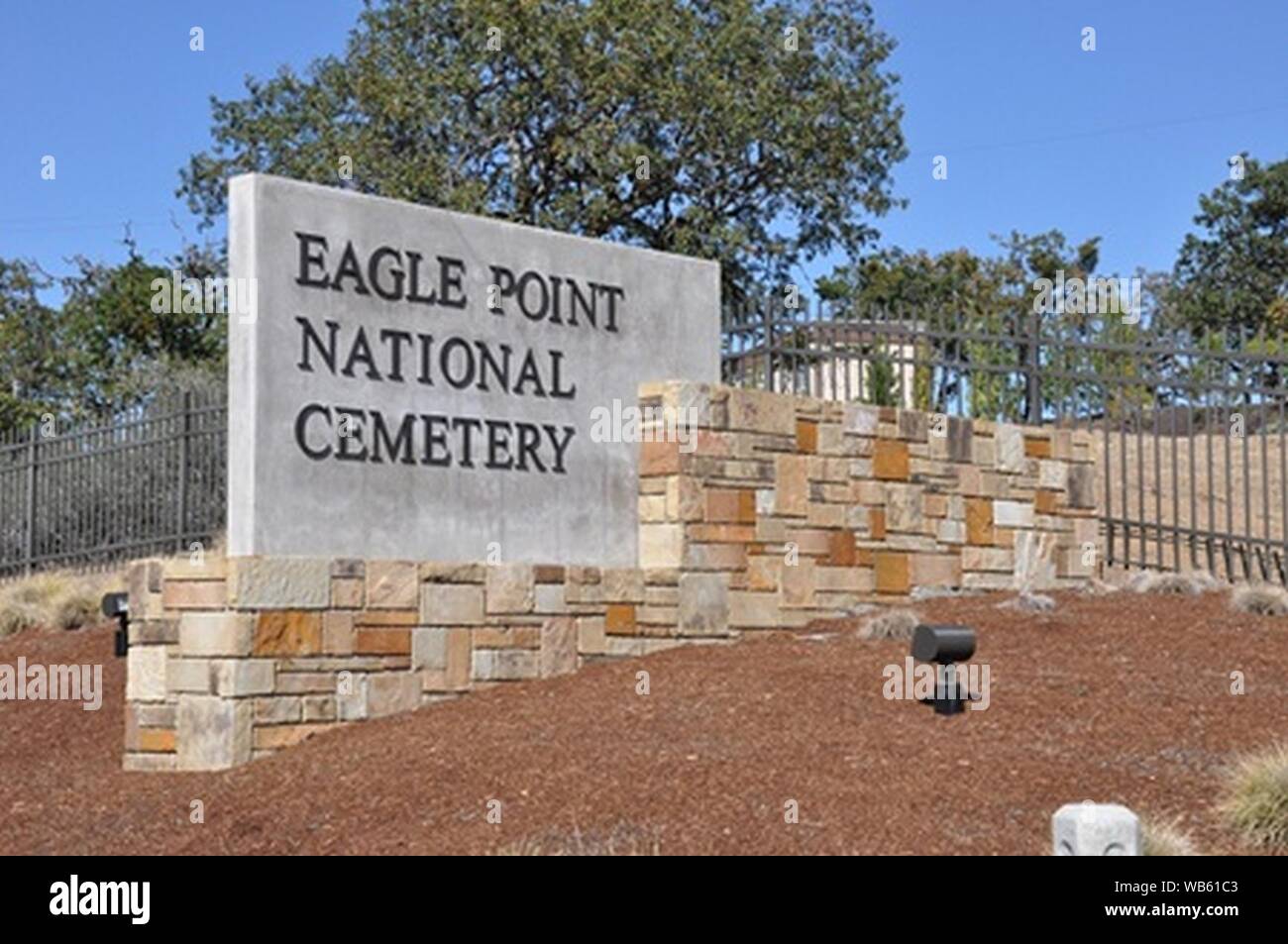 Eagle Point National Cemetery Stock Photo - Alamy