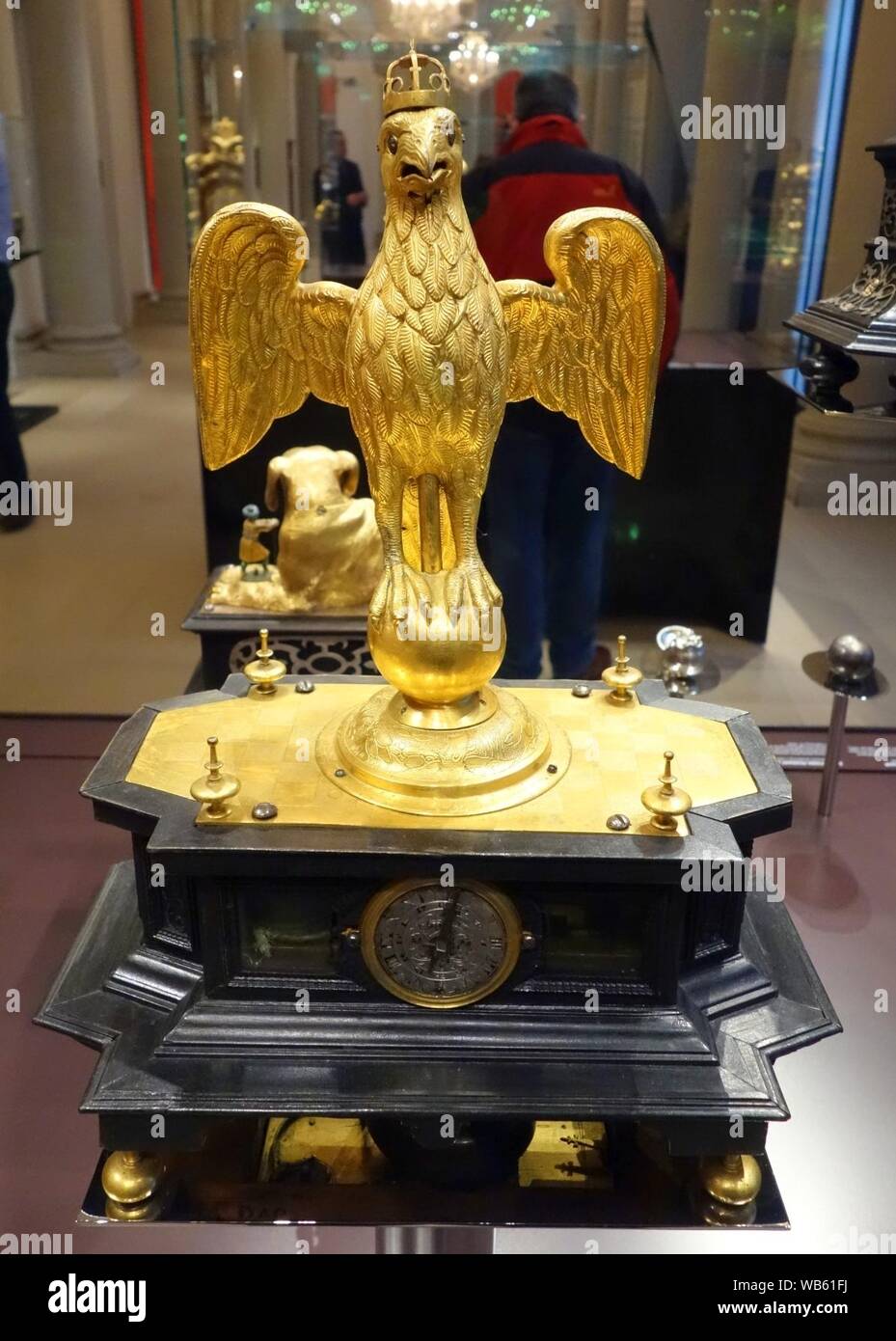 Eagle with Crown automaton, Augsburg, c. 1635 - Mathematisch ...