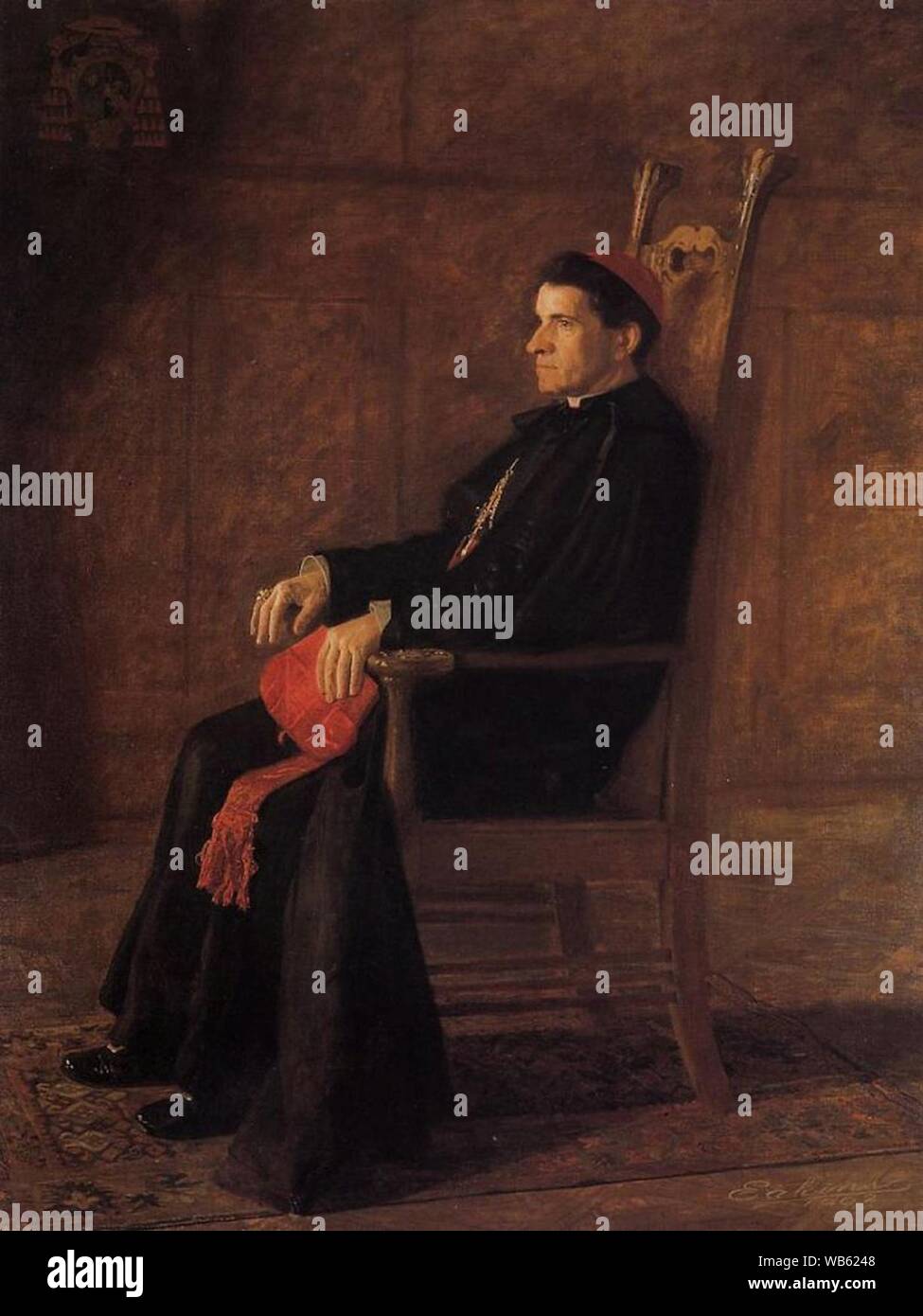 Eakins, Sebastiano Cardinal Martinelli 1902 Stock Photo - Alamy