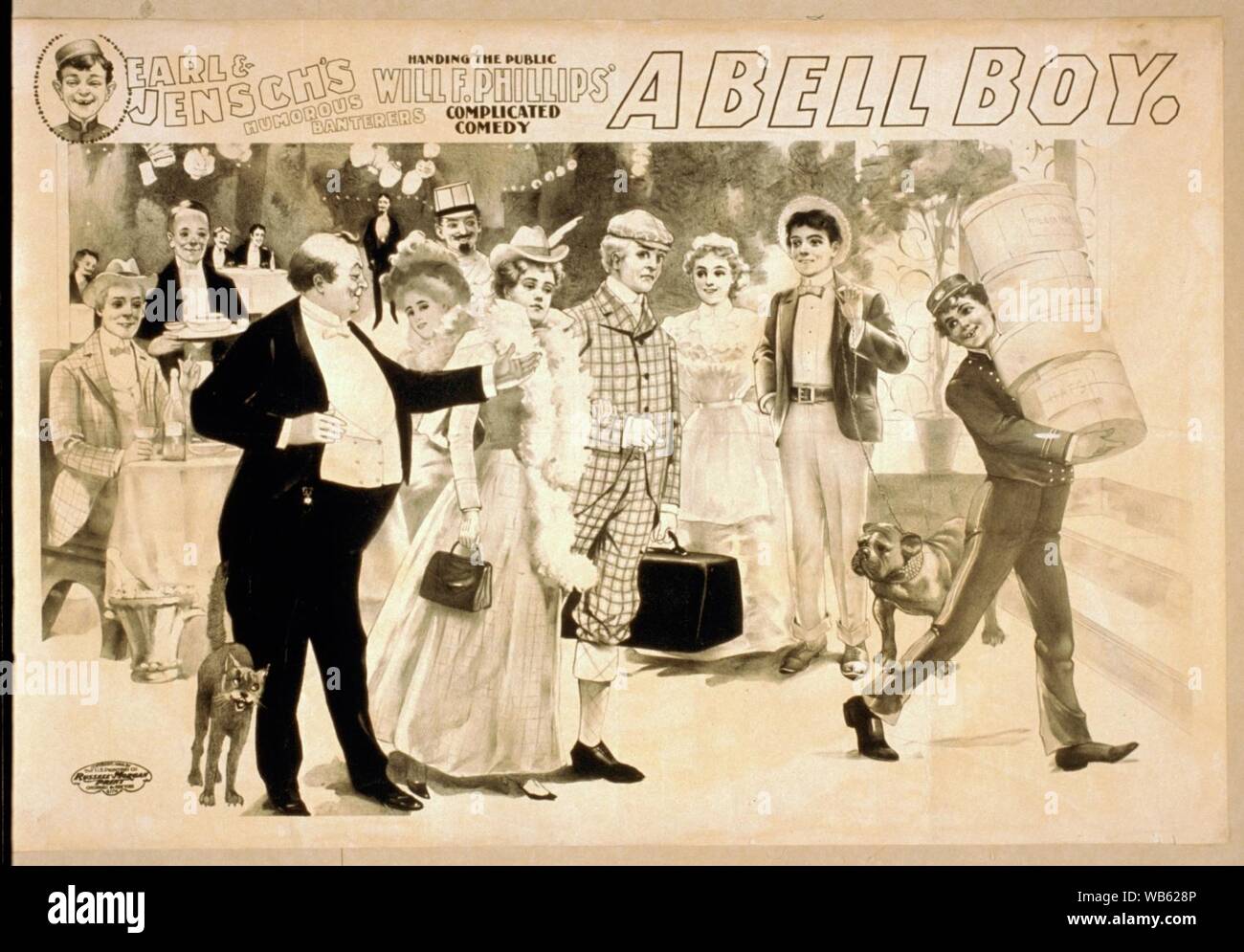 Bell boy historical hi-res stock photography and images - Alamy