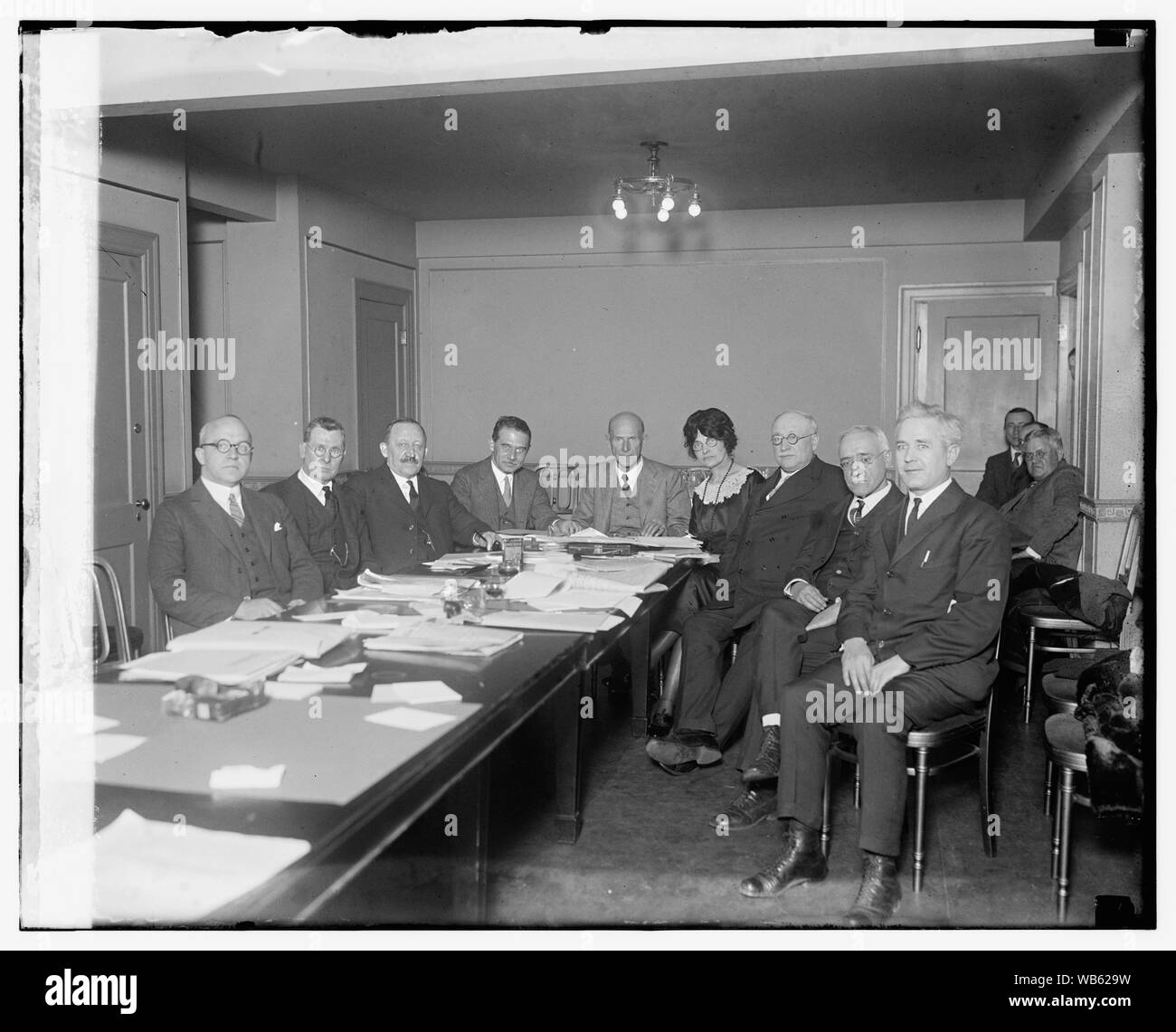 Party executive committee Black and White Stock Photos & Images - Alamy