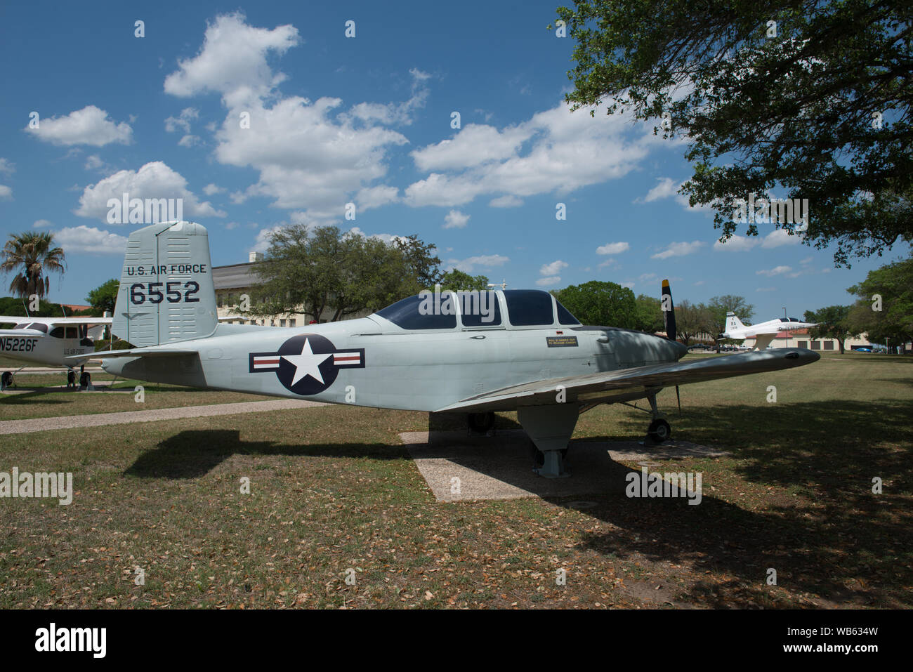 Exhibit in the Air Heritage Park, dedicated in 1985 at Randolph Field ... Exhibit in the Air Heritage Park, dedicated in 1985 at Randolph Field ...