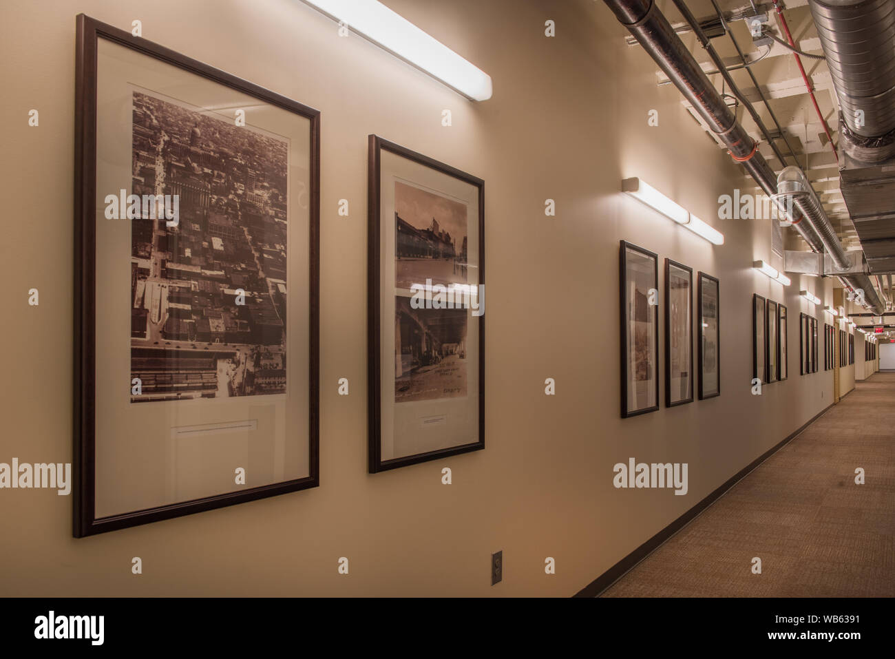 Exhibit of photographs, Martin Luther King, Jr., Federal Building ...