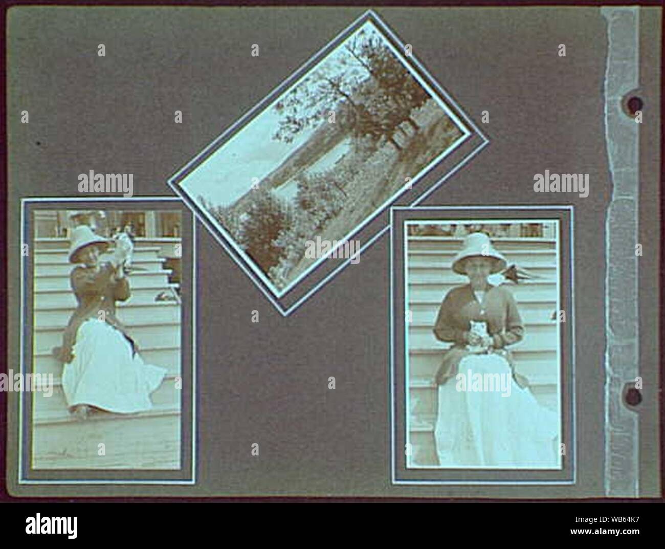 Early years with images of family self portraits landscapes and ...