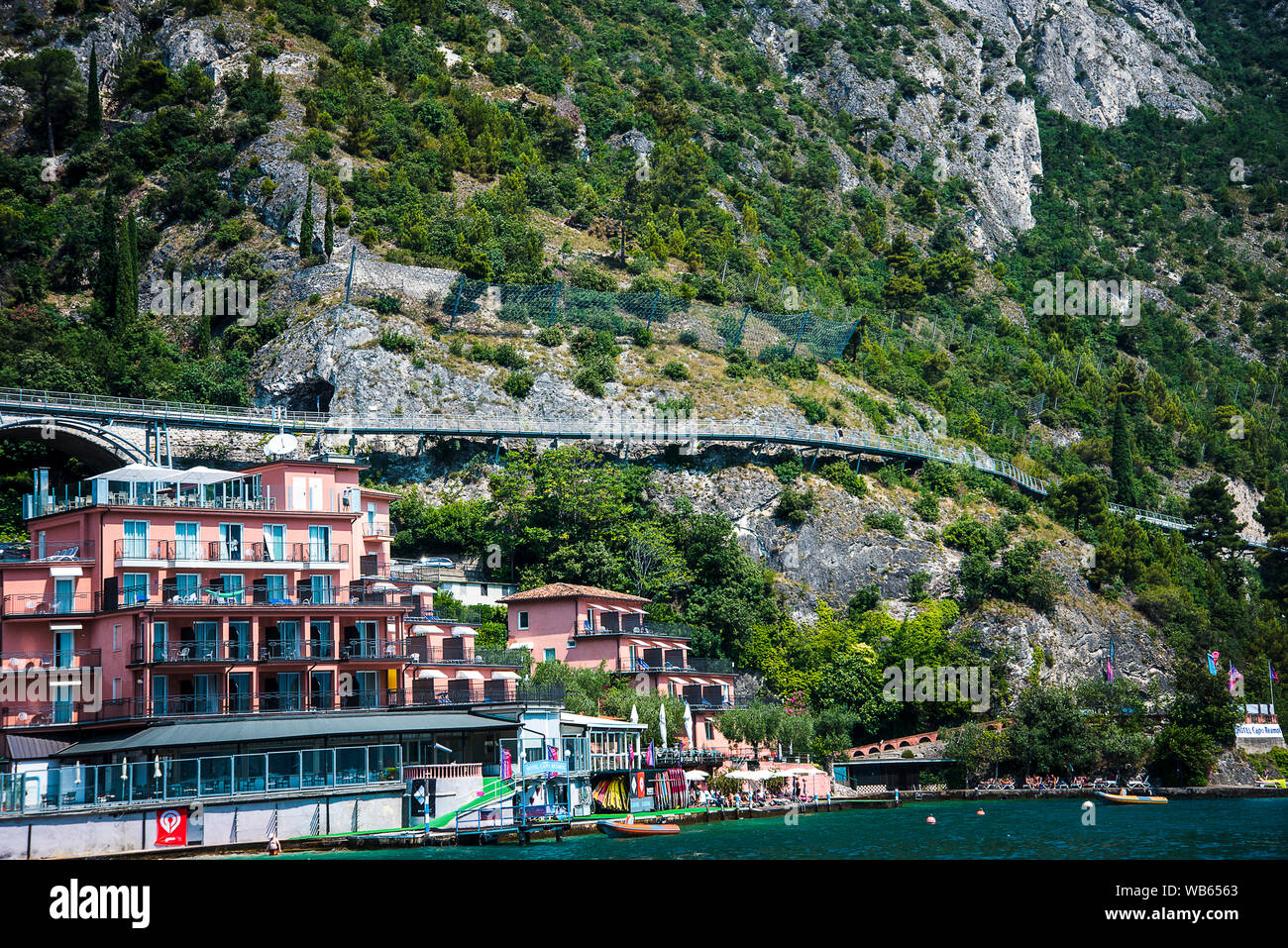 Limone is one of the lovely small towns on this lake in Northern Italy ...