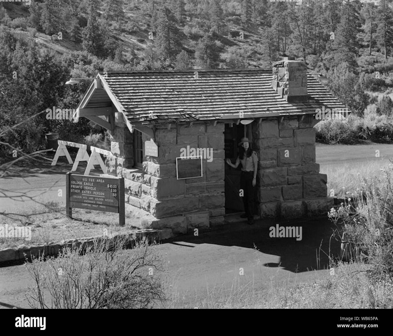 Checking entrance Black and White Stock Photos & Images - Alamy