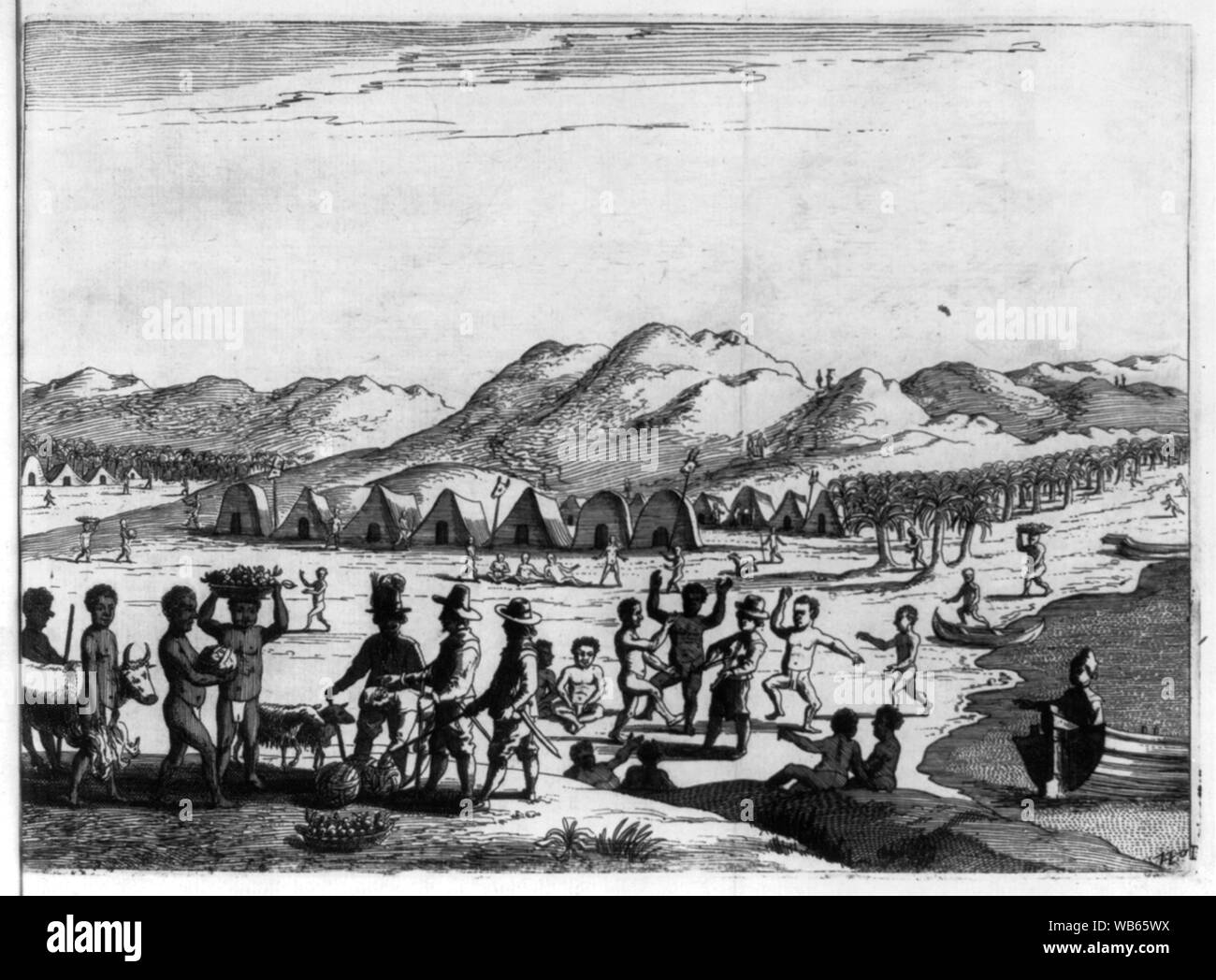 Explorers? interacting with native people at a settlement Abstract ...