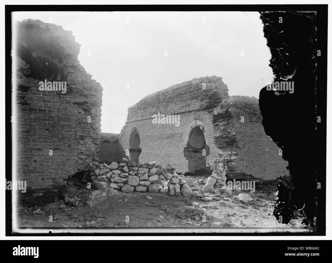 East Of The Jordan And Dead Sea Details Of Brick Wall Of Mashita i e East Of The Jordan And Dead Sea Details Of Brick Wall Of Mashita i e