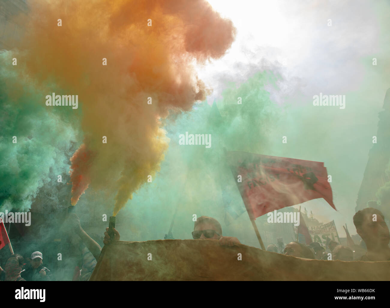 Anti fascist action movement hi-res stock photography and images - Alamy