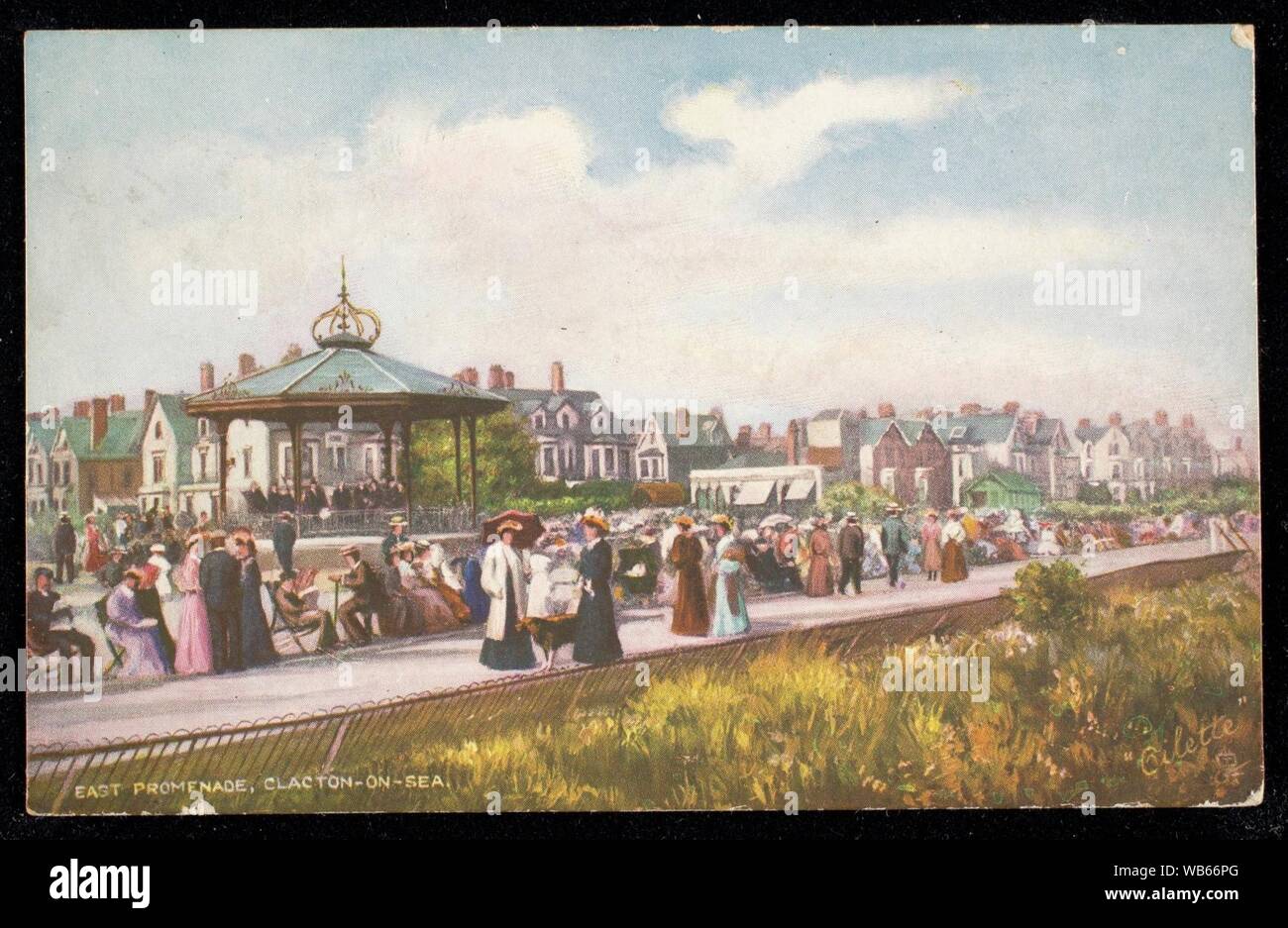 Clacton promenade hi-res stock photography and images - Alamy