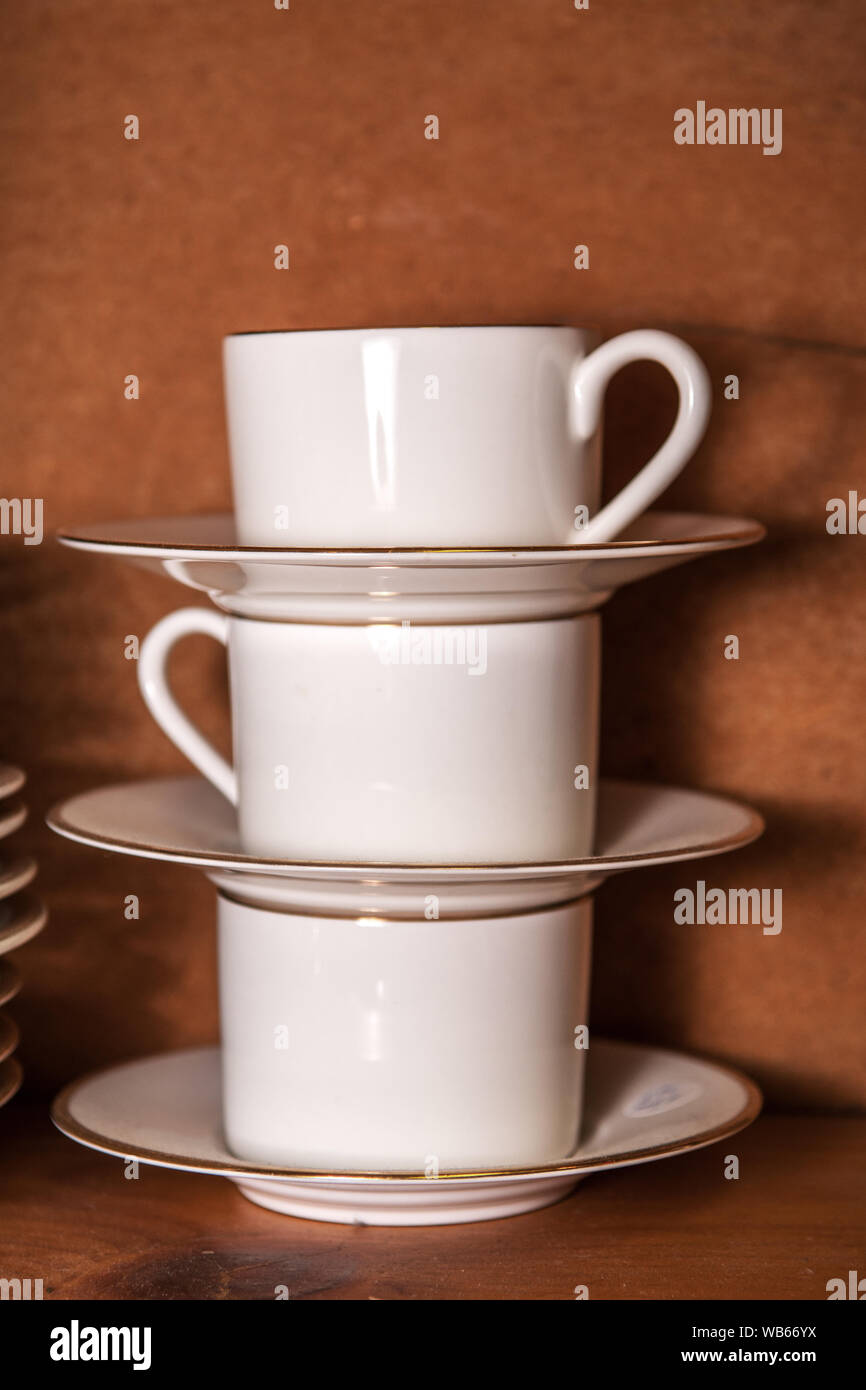 Gold rim cup hi-res stock photography and images - Alamy