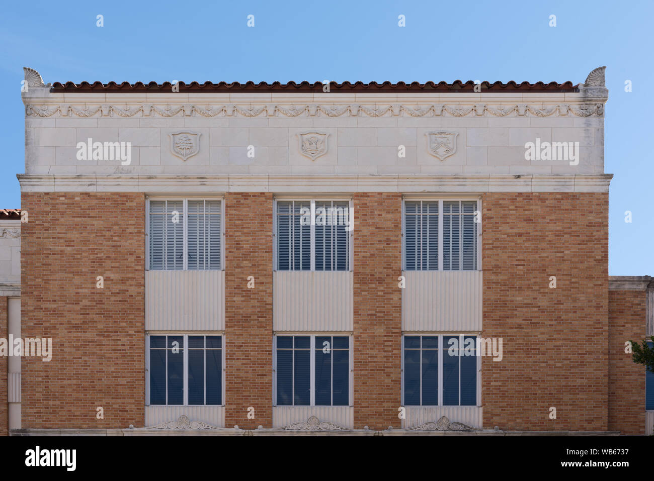 Exterior. U.S. Post Office and Courthouse, Tyler, Texas Stock Photo - Alamy