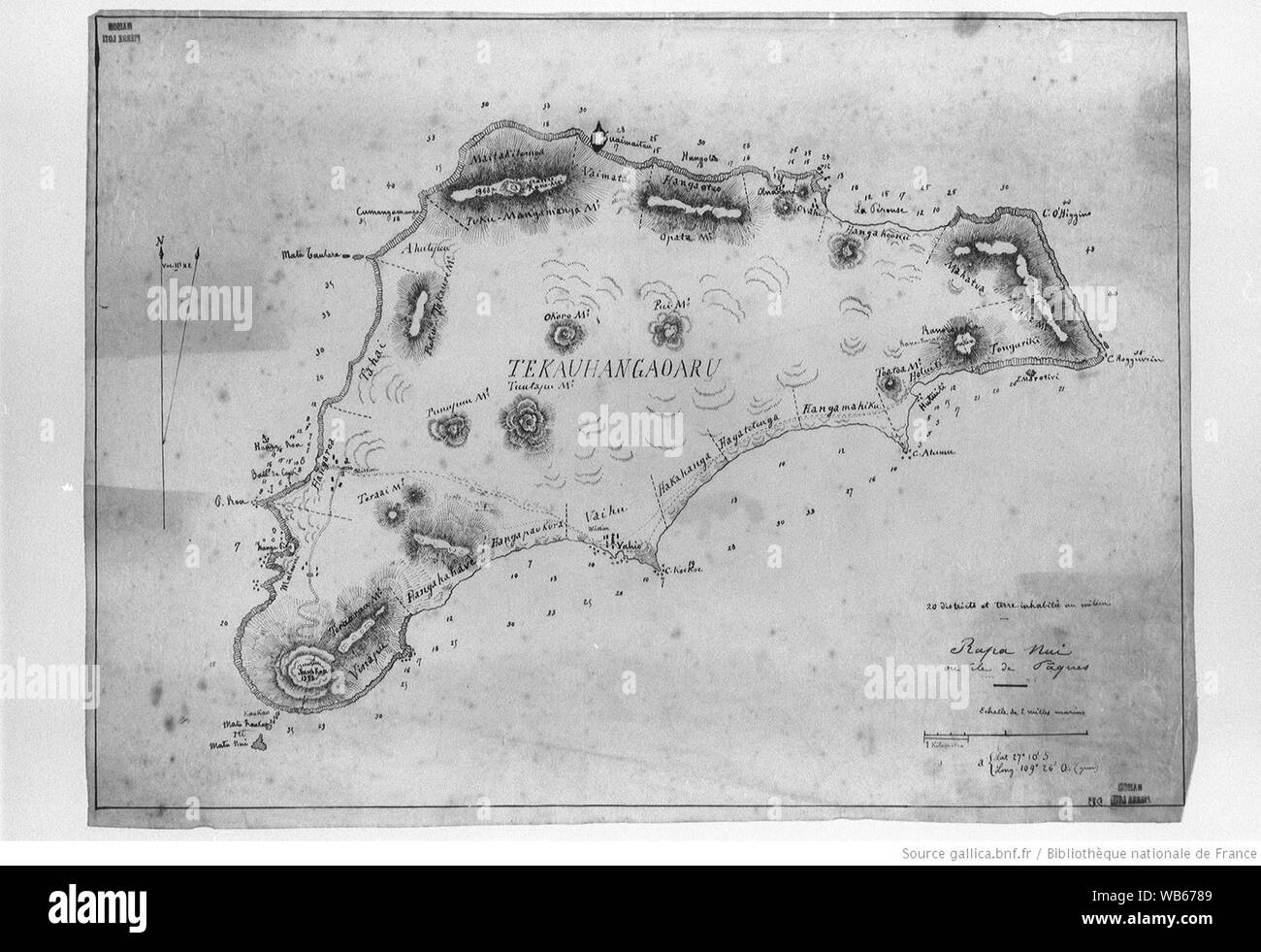 Map of easter island hi-res stock photography and images - Alamy