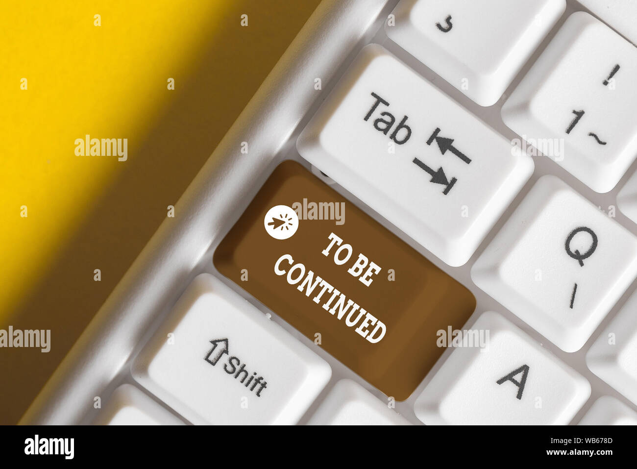 Conceptual hand writing showing To Be Continued. Concept meaning ...