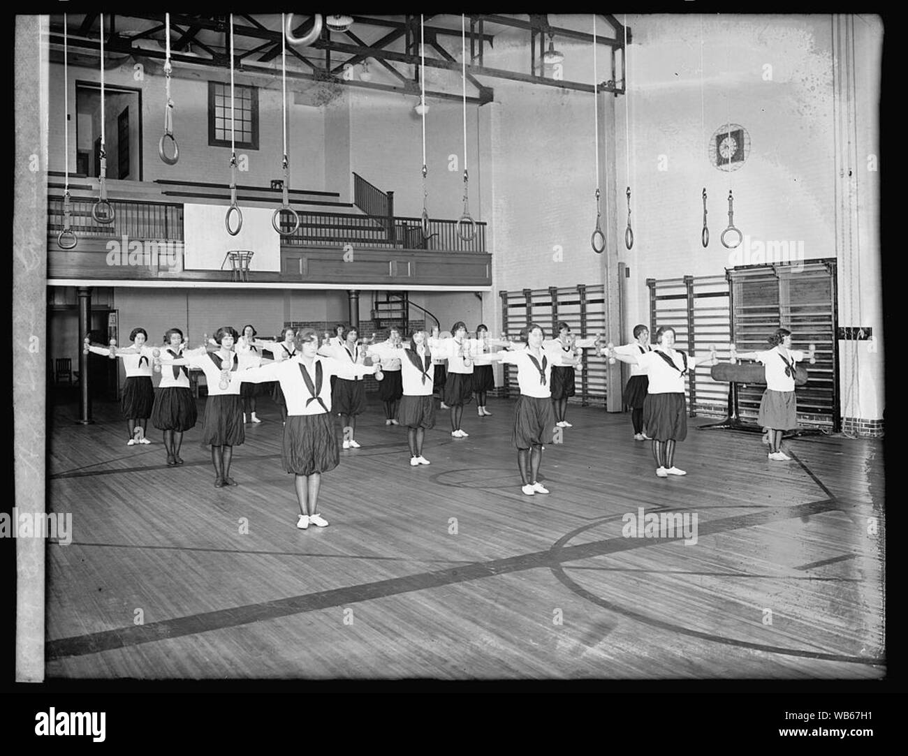 Eastern High School, gymnasium, (Washington, D.C Stock Photo - Alamy