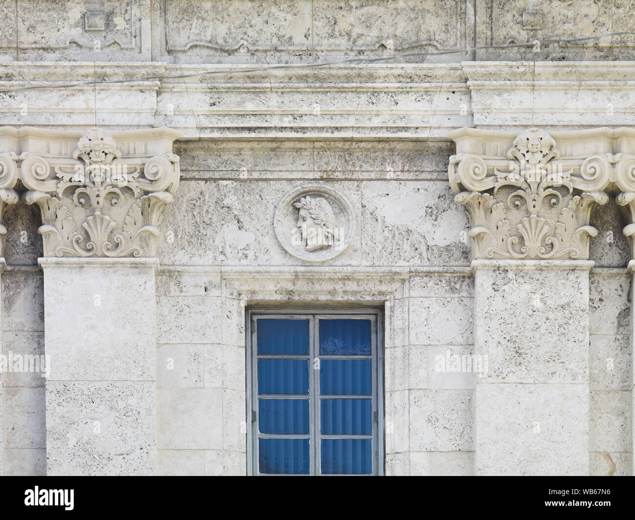 Exterior detail, David W. Dyer Federal Building and U.S. Courthouse ...