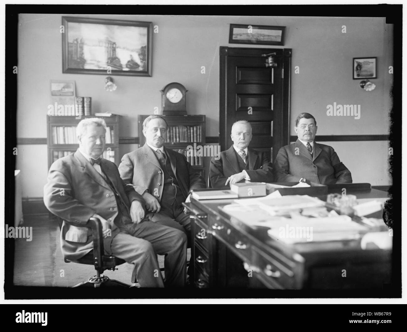 EASTERN OHIO COAL STRIKE- WILSON; FRANCIS; KEEFE; DAVIES Stock Photo ...