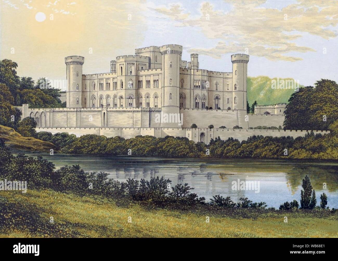 Eastnor castle history hi-res stock photography and images - Alamy