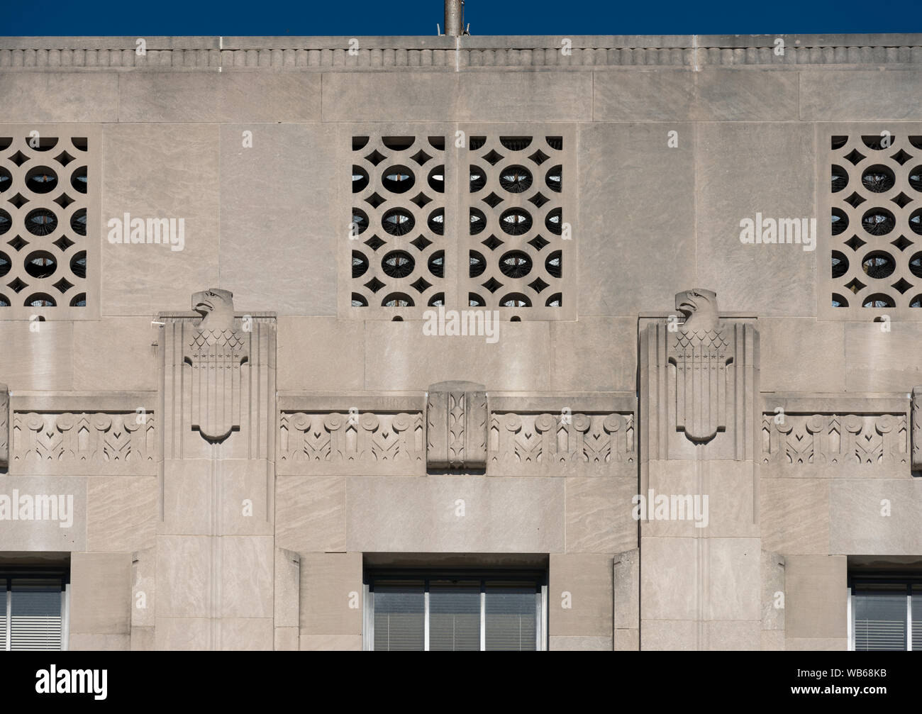 Exterior details. The L. Richardson Preyer Federal Building and Court ...