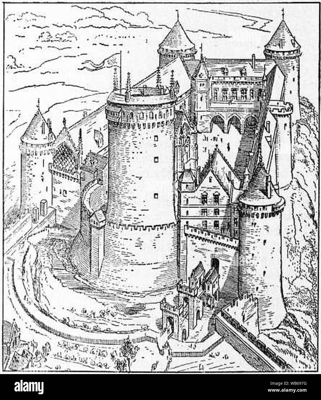 Coucy castle hi-res stock photography and images - Alamy