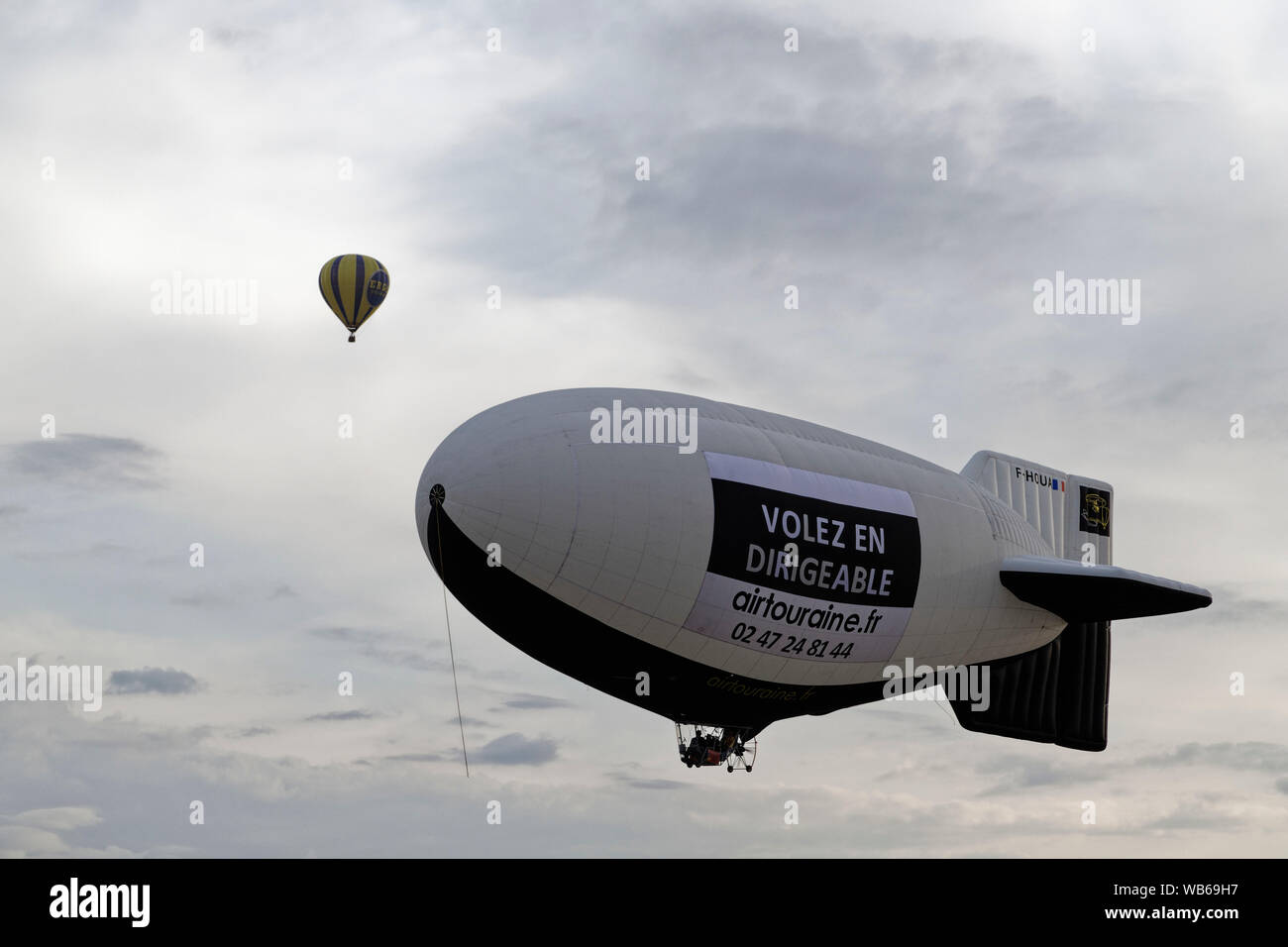 Chambley, France. 2nd August, 2019. Hundreds of hot air balloons took ...