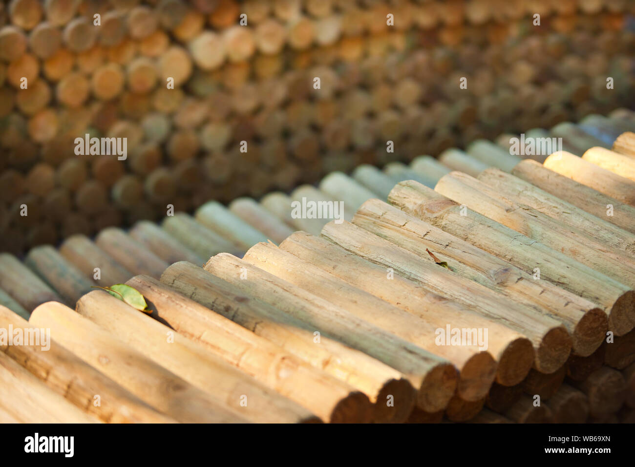 texture wood logs Stock Photo - Alamy