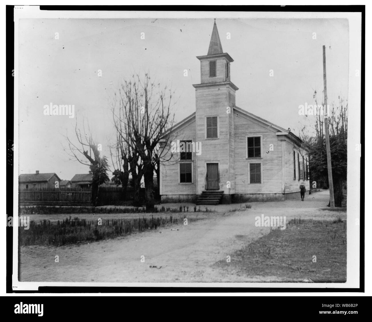 Church steeple facade Cut Out Stock Images & Pictures - Alamy