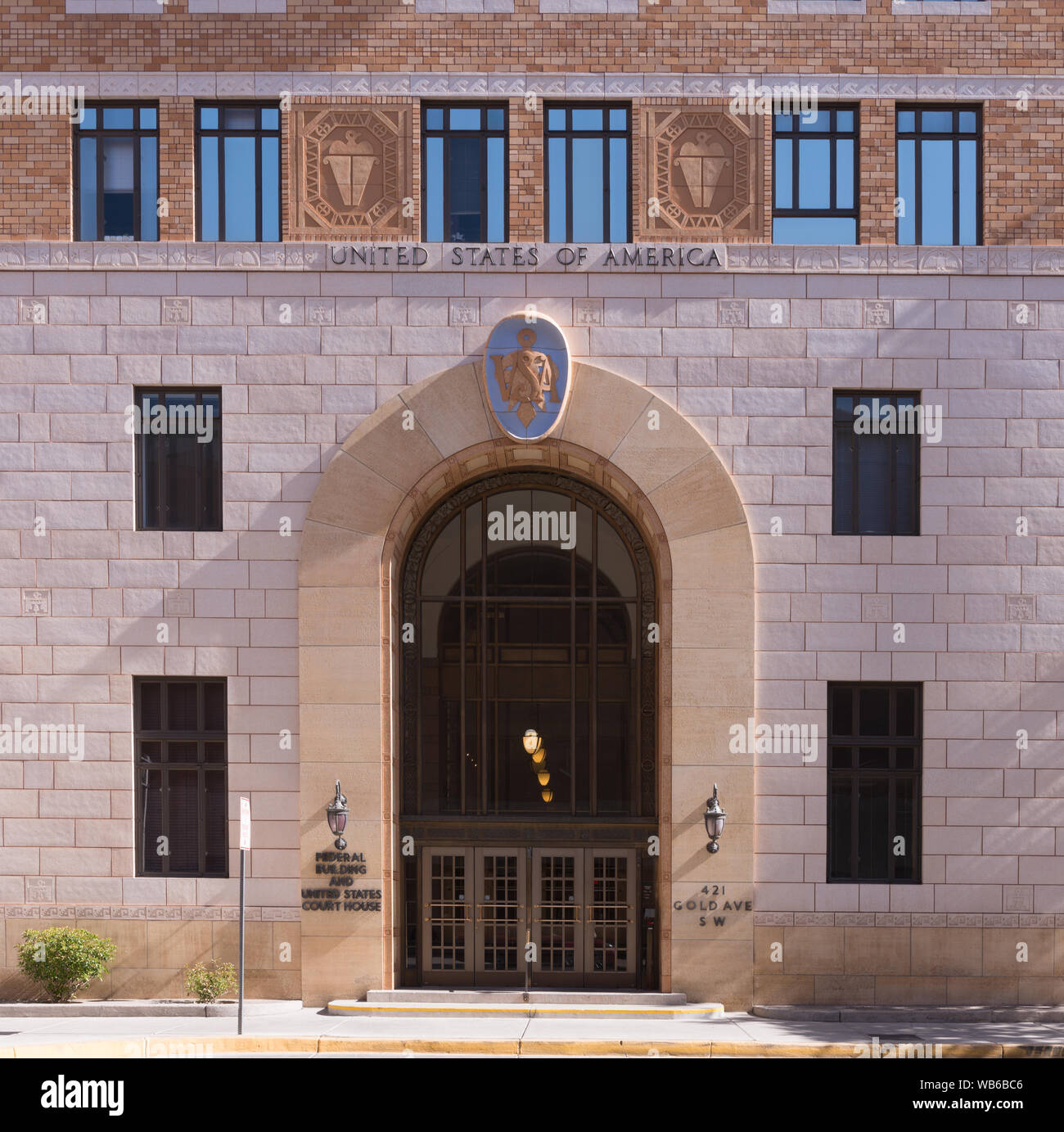 Albuquerque courthouse hi-res stock photography and images - Alamy