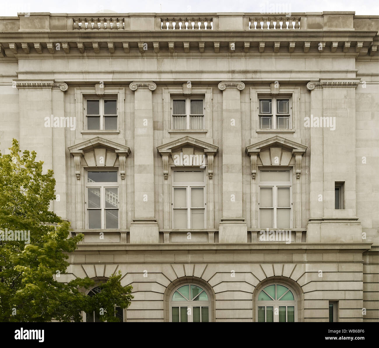 Exterior window detail, William O. Douglas Federal Building and U.S ...