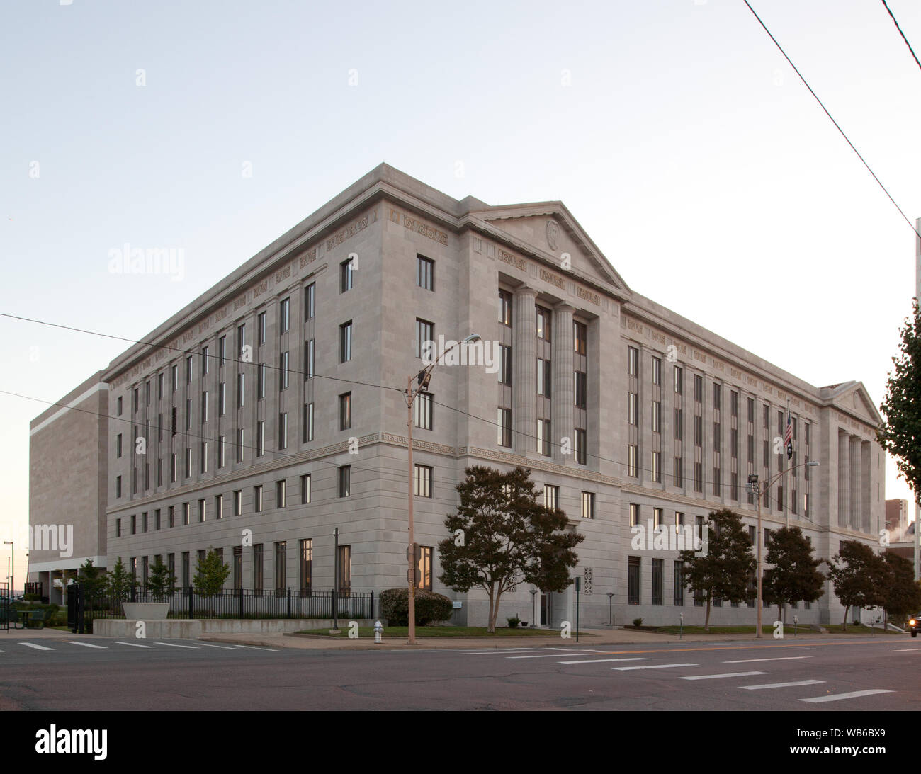 Exterior, Richard Sheppard Arnold U.S. Post Office and Courthouse is a ...