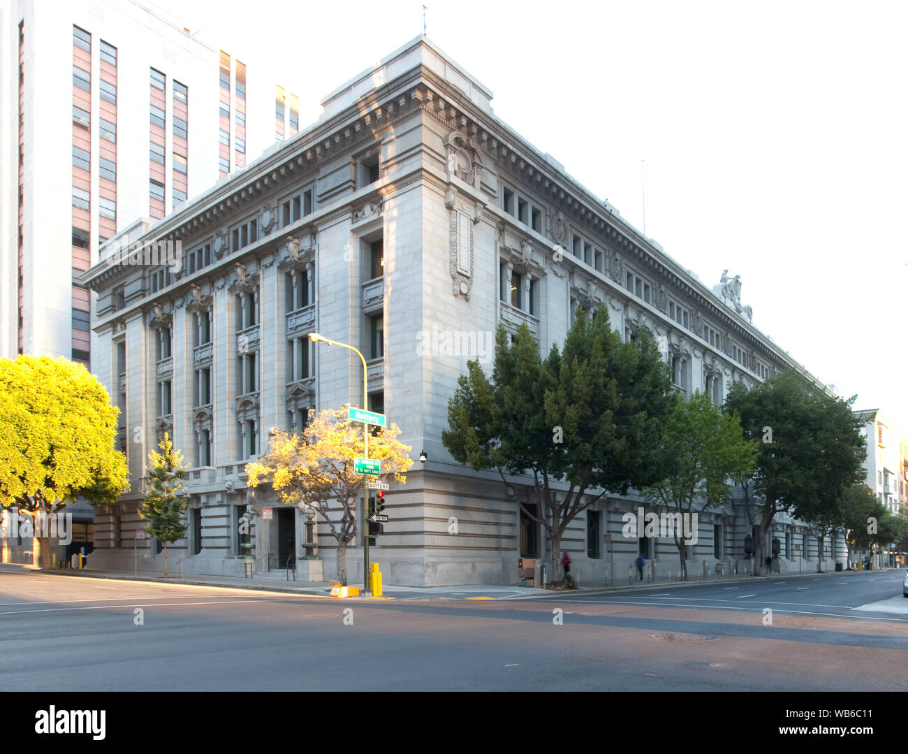 Exterior, U.S. Custom House, San Francisco, California Stock Photo - Alamy