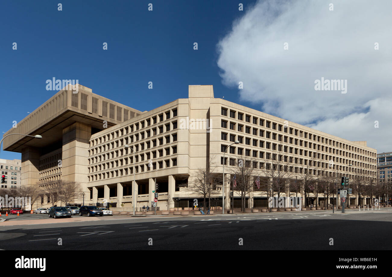 FBI Headquarters Building, Washington, D.C Stock Photo - Alamy