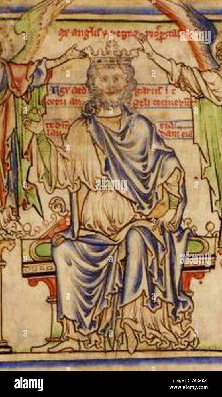 Edgar King of England Stock Photo - Alamy