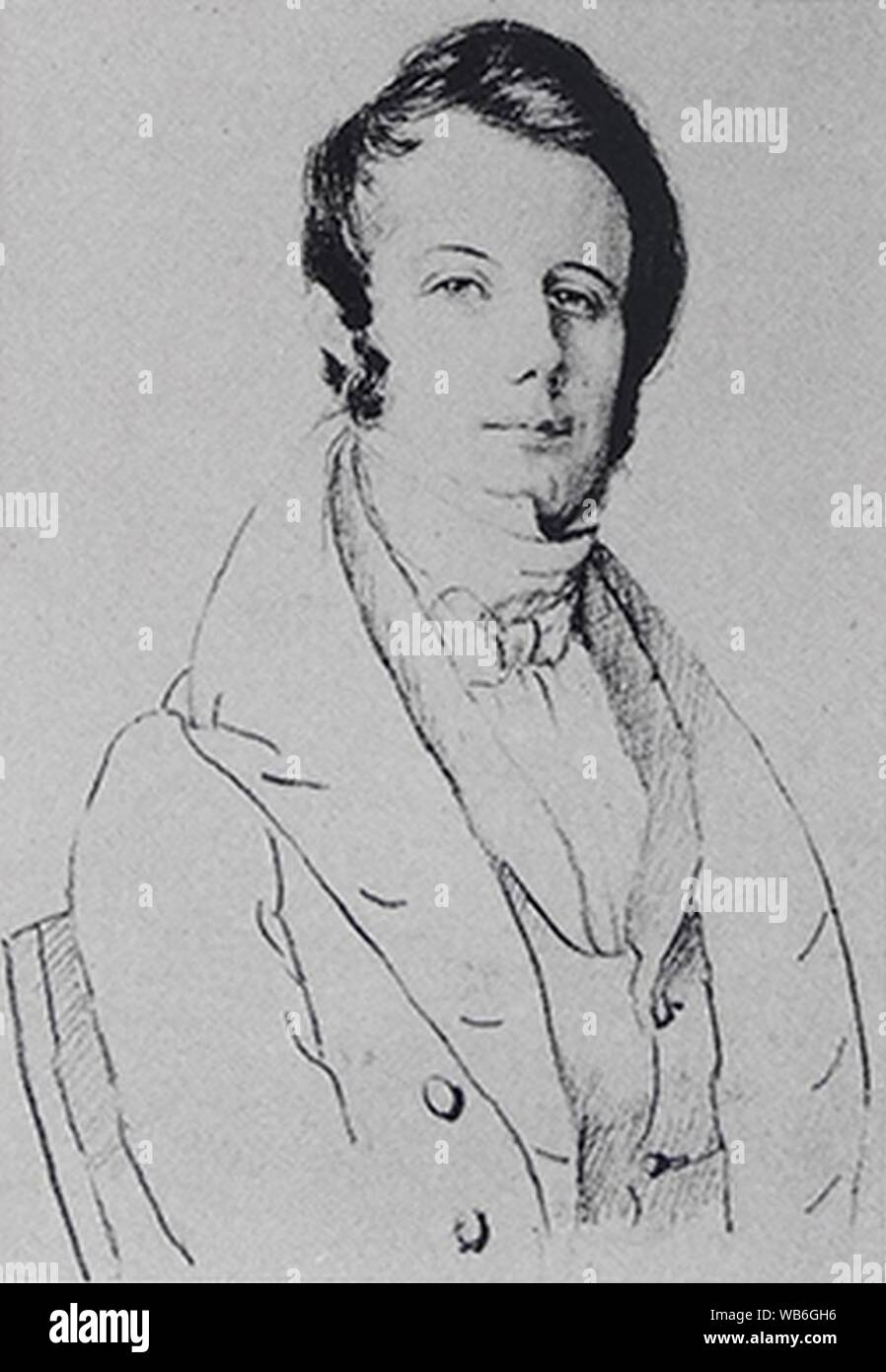 Edgar Quinet jeune Stock Photo - Alamy